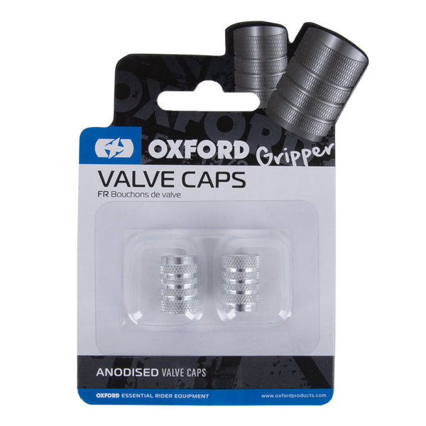Oxford Gripper Valve Caps – LazyAssBikers