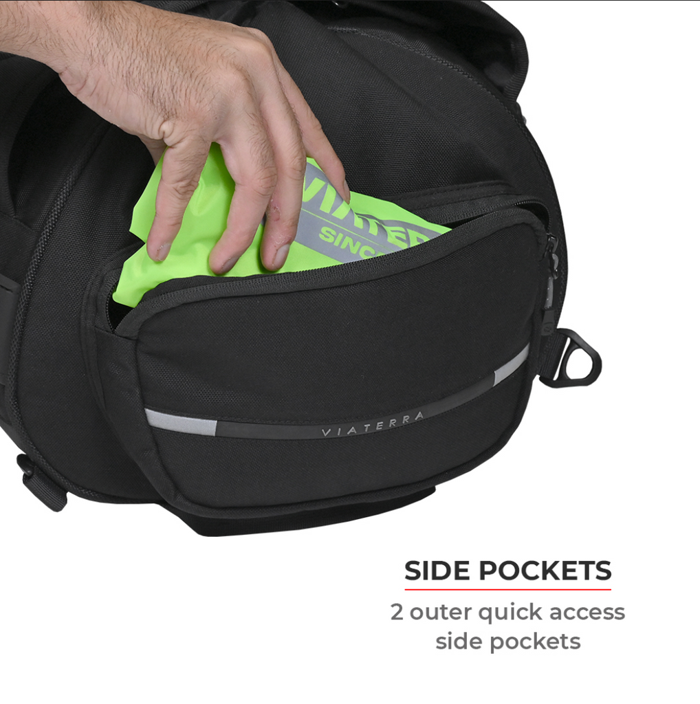 ViaTerra Hammerhead 45 v2 Tail Bag – LazyAssBikers