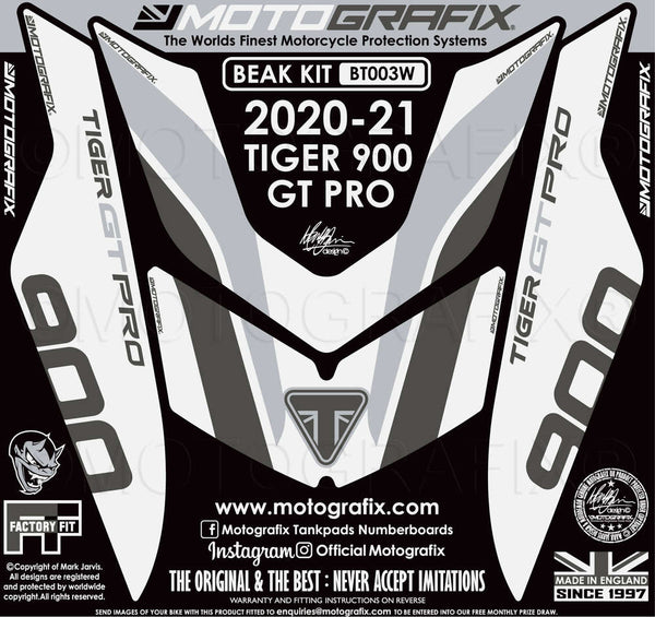 Motografix Triumph Tiger 900 GT Pro 20-21 Beak Protector Paint ...